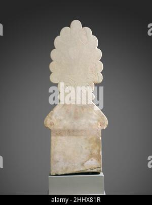 Finial Of A Marble Stele Grave Marker Period Archaic Date Ca