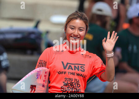 Shino Matsuda. September 7 2019-Surfing : ISA World Surfing Games at ...