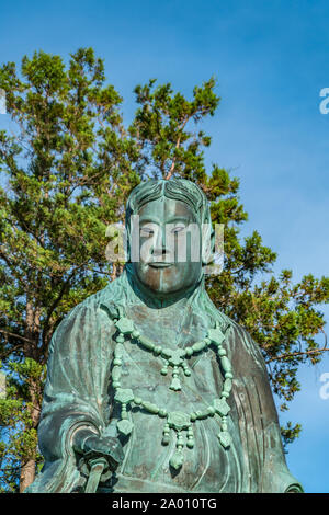 Statue of prince yamato takeru in Kenroku-en garden, Ishikawa ...