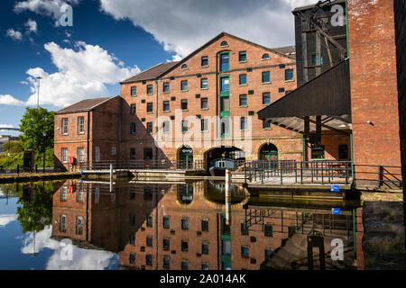 Restored Sheaf Quay warehouse old building in Victoria Quays Sheffield ...
