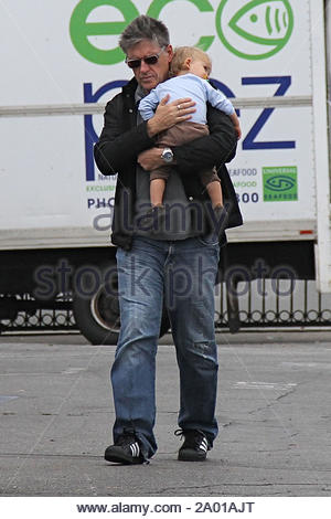 The Late Late Show' host Craig Ferguson with his son Milo Ferguson ...