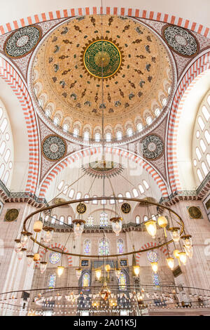 Mihrab of Suleymaniye Mosque. Islamic architecture. Istanbul Turkiye ...