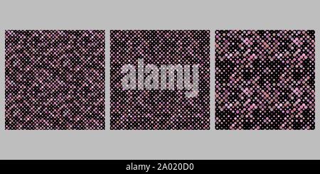 Set of geometric backgrounds. Abstract gradient patterns from small ...