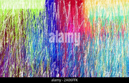 turquoise, moderate pink and strong blue colored contemporary art ...