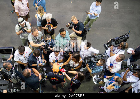 Marina Bay, Singapore. 19th Sep 2019. Motorsports: FIA Formula One ...