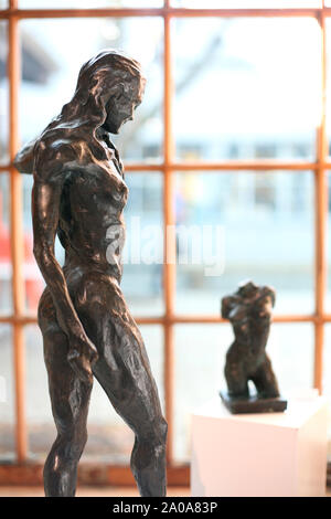 Bronze sculpture artwork of the female form Stock Photo - Alamy