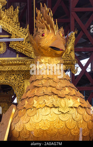 Ceremonial Barge Ywama Inle Lake Myanmar Burma Stock Photo - Alamy