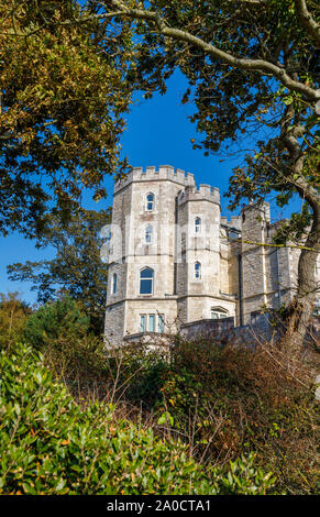 Netley Castle, a former fort in Netley (Netley Abbey), a village on ...