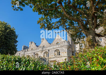 Netley Castle, a former fort in Netley (Netley Abbey), a village on ...