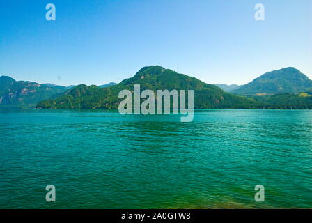 The Stave Lake 'Alligator' in Mission, British Columbia, Canada Stock ...
