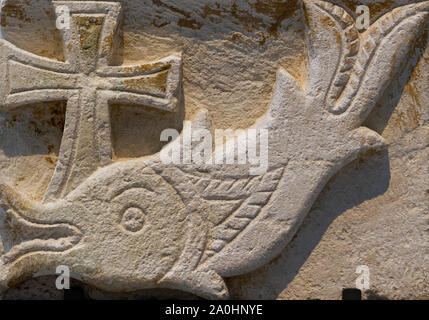Early Christian Jesus Fish Symbol in Ancient Ephesus, Kusadasi, Turkey ...
