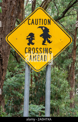 A troll crossing sign Stock Photo - Alamy