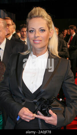 Zlatan Ibrahimovic with partner Helena Seger at Swedish sportgala Stock ...