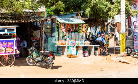PUTTAPARTHI, INDIA - NOVEMBER 29, 2018: Portrait of indian woman Stock ...