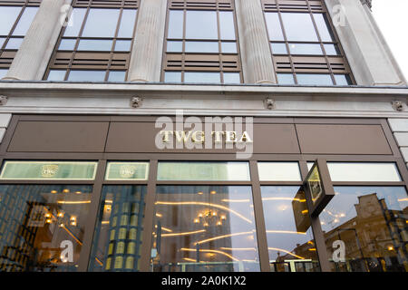 TWG TEA shop, London, England, UK Stock Photo - Alamy