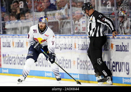 Mannheim, Germany. 20th Sep, 2019. Ice hockey: DEL, Adler Mannheim ...