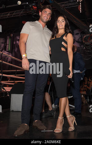 Jack Fincham and Layla Anna-Lee attend the Ultimate Boxxer 5 at Indigo ...