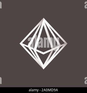 Vector modern geometric square diamond shape pattern. Simple abstract background Stock Vector ...