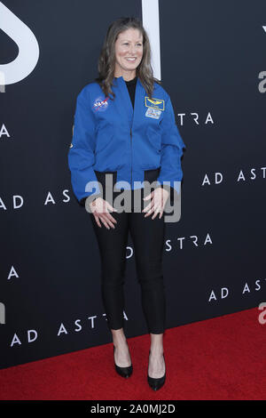 LOS ANGELES - SEP 18: Tracy Caldwell Dyson at the Ad Astra Premiere at ...