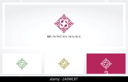 Middle Eastern Restaurant Logo Stock Vector Image & Art - Alamy