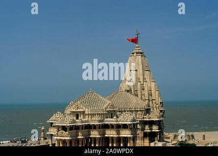 Somnath temple, Saurashtra, Gujarat, India, Asia Stock Photo - Alamy