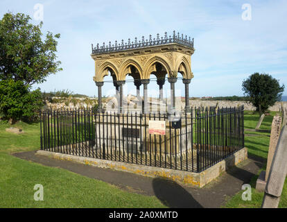 Grace Darling Grave, Bamburgh, Northumberland, UK Stock Photo - Alamy