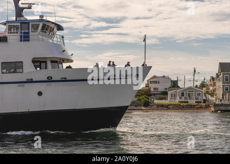 Block Island Ferry Galilee, Rhode Island USA Stock Photo - Alamy