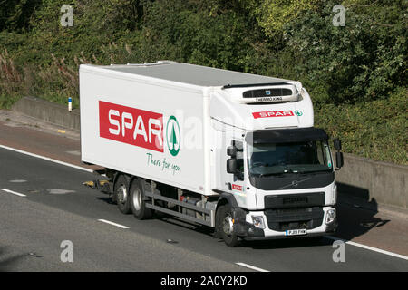 A Spar delivery truck Stock Photo - Alamy