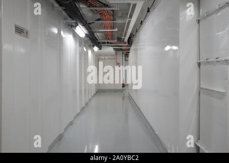 Corridor Of Cruise Ship Stock Photo - Alamy