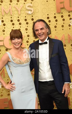 Vince Calandra and Emmanuelle Vaugier at the 2019 Annual Producers ...