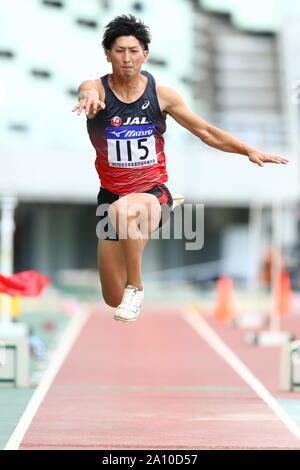 Osaka Men's Triple Jump at Yanmar Stadium Nagai, Osaka, Japan. 20th May ...