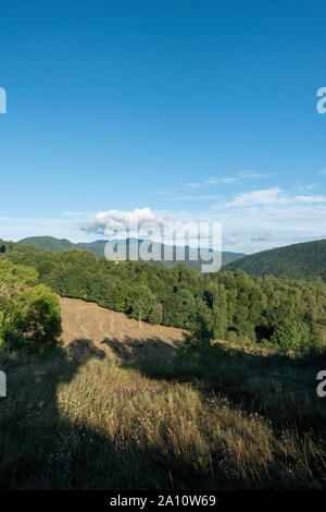 Natural environment of the town of Ripoll in Girona, Spain Stock Photo ...