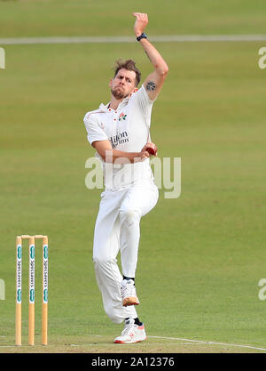 Lancashire's Tom Bailey during day one of the 2025 Rothesay County ...