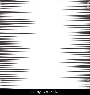 Manga action frame speed simple lines Motion radial lines isolated on ...