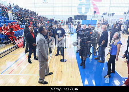 Wilmington, DE, USA. 20th Sep, 2019. ESPN First take cast member MOLLY ...