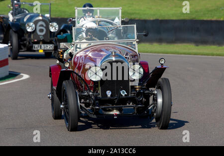 Gillian Carr, Bentley 3 litre, Brooklands Trophy, Pre-War Bentley ...
