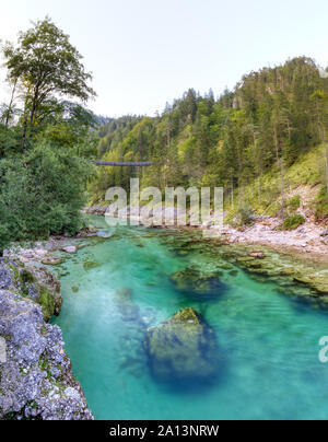 Wildwasser Rafting in der Schlucht Defilé de Pierre Lys auf dem Fluß ...
