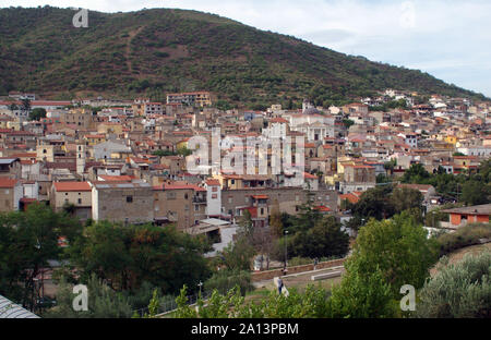 Orani, Sardinia, Italy. General view Stock Photo - Alamy