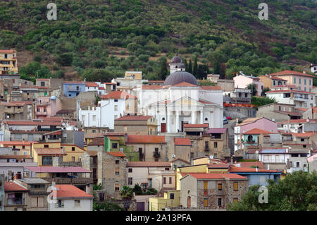 Orani, Sardinia, Italy. General view Stock Photo - Alamy