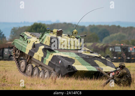 The Czech BVP-1 is an armored infantry fighting vehicle developed for ...