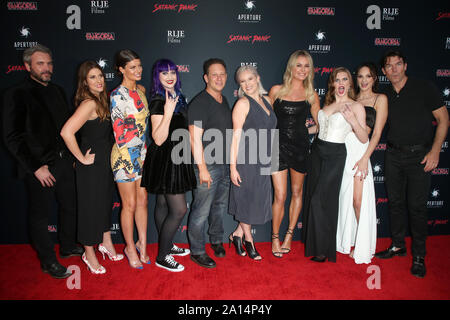 Premiere Of "Satanic Panic" Featuring: Cast & Crew Where: Hollywood ...