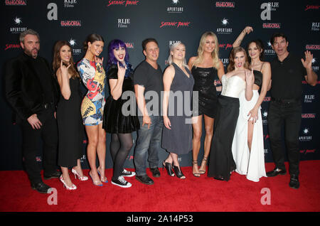 Premiere Of "Satanic Panic" Featuring: Cast & Crew Where: Hollywood ...
