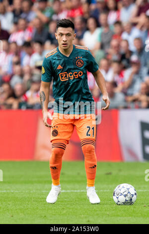 EINDHOVEN, 22-09-2019 Philips Stadium, Dutch Eredivisie Football season ...