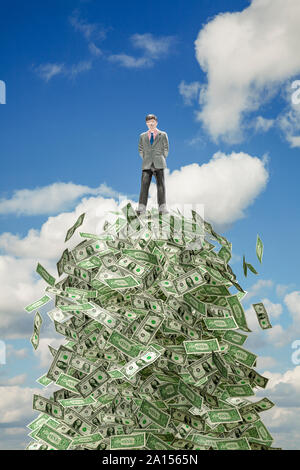 Background of US Currency banknotes Financial concept Money background ...