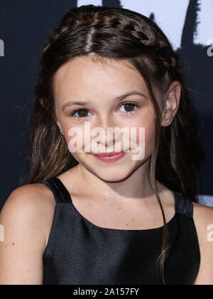 Cailey Fleming arrives at "The Walking Dead" Live: The Finale Event on ...