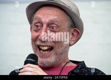 Michael Wayne Rosen, the English children's novelist and poet, at the ...