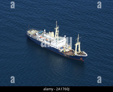 Trinity House multi functional tender Galatea makes her way along the ...