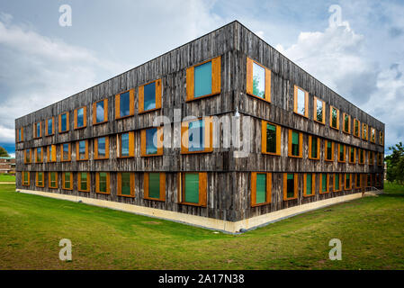 Cowan Court on the campus of Churchill College University of Cambridge ...