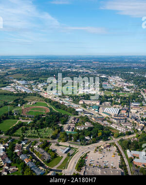 Aerial view of Sun Prairie, Wisconsin Stock Photo - Alamy