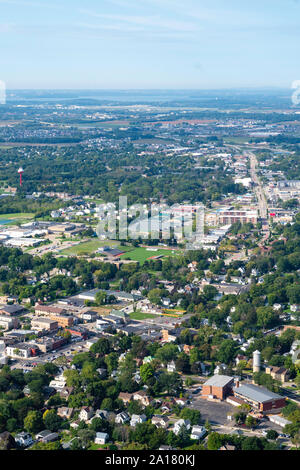Aerial view of Sun Prairie, Wisconsin Stock Photo - Alamy